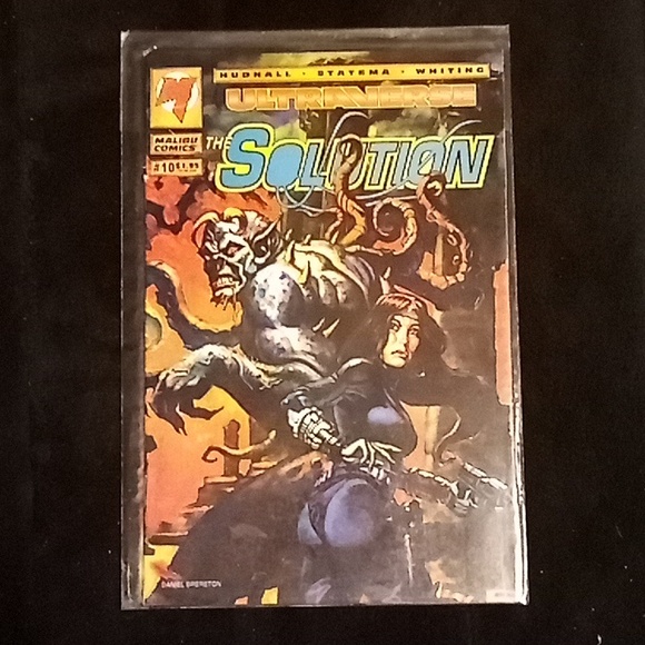 Malibu Comics | Art | Ultraverse Malibu Comics The Solution Daniel ...